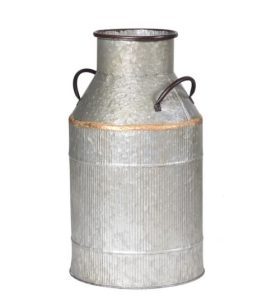 Metal Milk Container | Renaissance Home